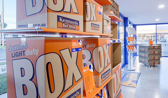 Useful Information About Our Box Shop | Kennards Self Storage